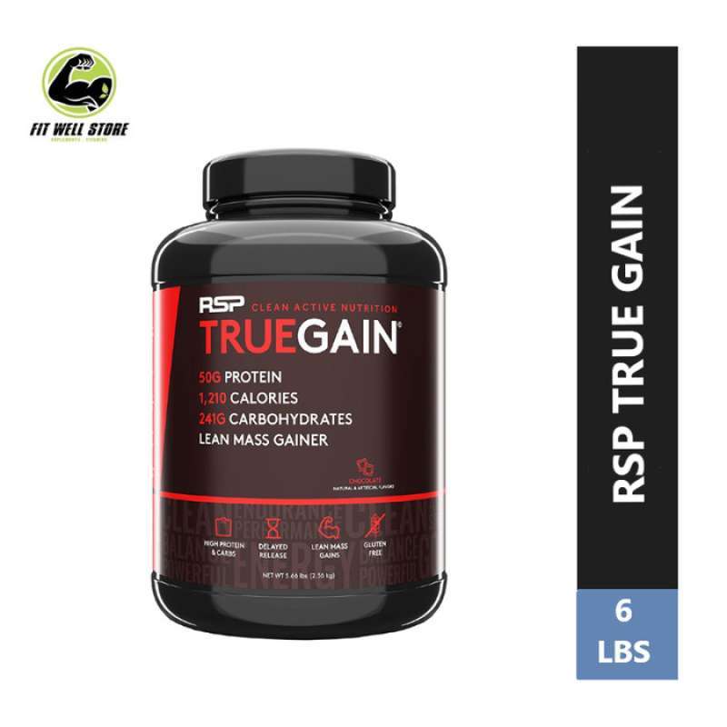 Promo RSP TRUE GAIN 6LBS PREMIUM MASS GAINER 6 lbs ans n mass gainer ...