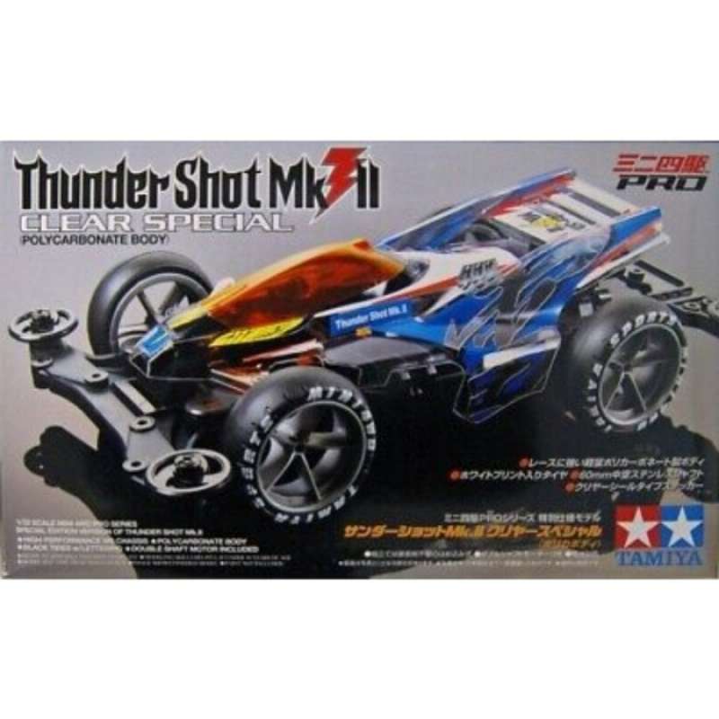 Jual Tamiya Thunder Shot Mk. II Clear Sp. Polycarbonate Body - 95463 di ...