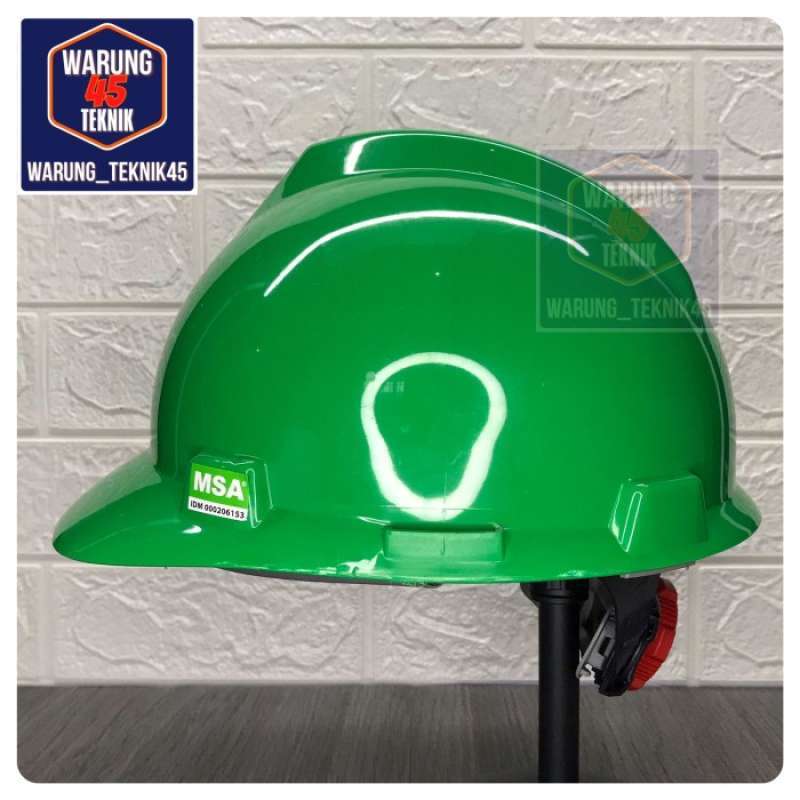 Promo HELM PROYEK SAFETY V GUARD MERK MSA SNI LOKAL SUSPENSI FASTRACK ...