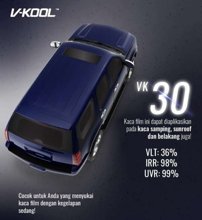 Promo Kaca Film V-kool Darkest Series Set Toyota All New Rush Depan Vk30 Skkb X05 Diskon 30% Di ...