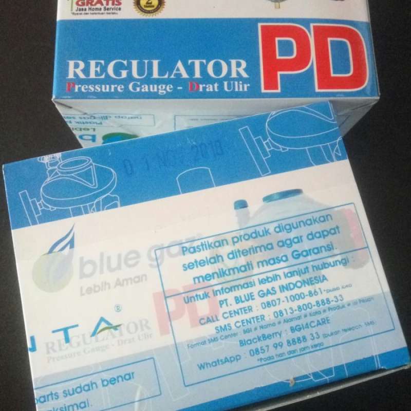 Jual Regulator Tabung Gas Lpg Regulator Blue Gaz Pd Meteran Drat Ulir ...