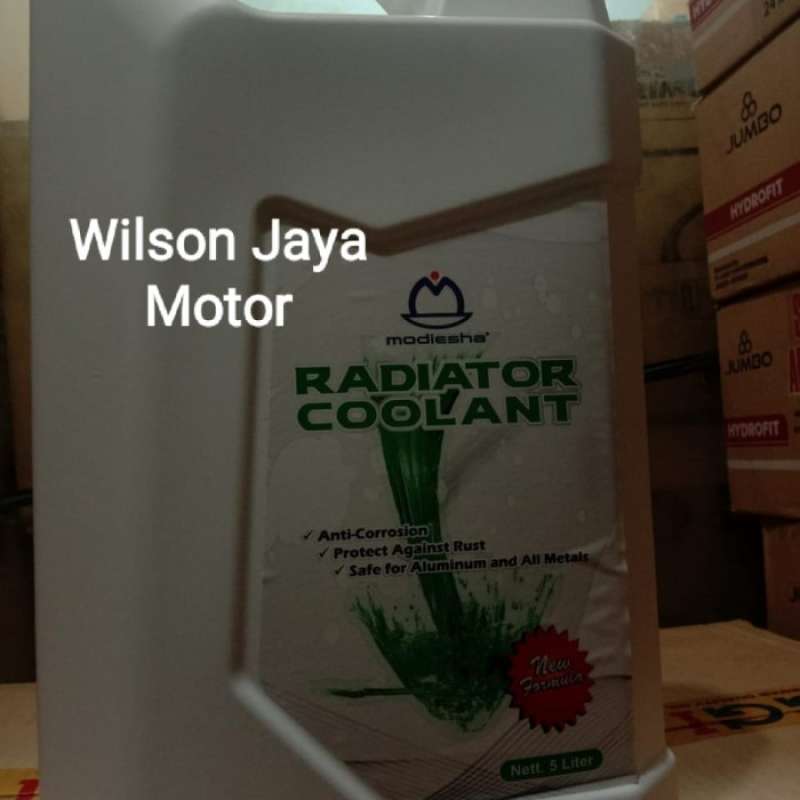 Promo Air Radiator Coolant Mobil Merk Modiesha 4 liter Diskon 33% di ...