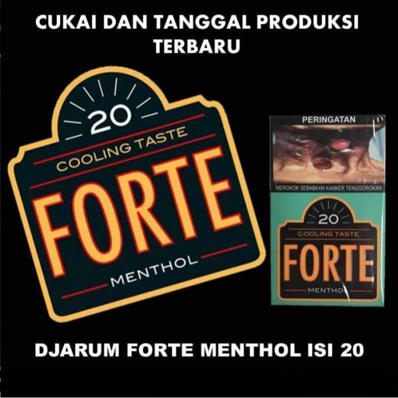 Jual ROKOK DJARUM FORTE MENTHOL ISI 20 BUNGKUS/SLOP di Seller APOTEK ...