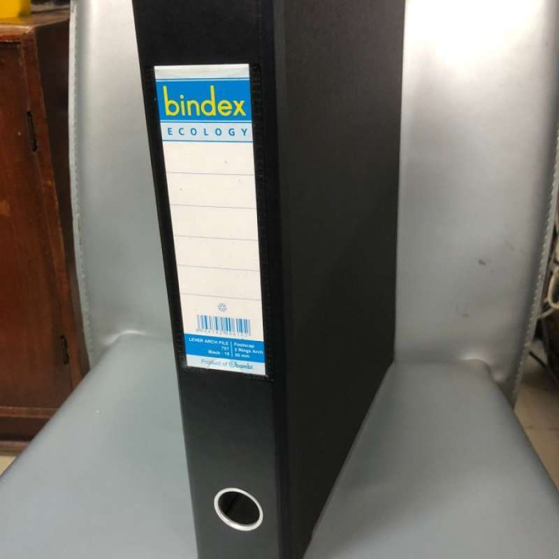 Jual Ordner Bindex Folio 5 Cm 727 Black Ukuran Punggung 5cm F4 Hitam Di ...