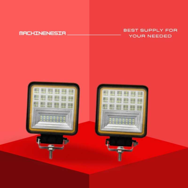 Promo Lampu Sorot Mobil Offroad Motor Alat Berat 126w 42 Mata Led ...