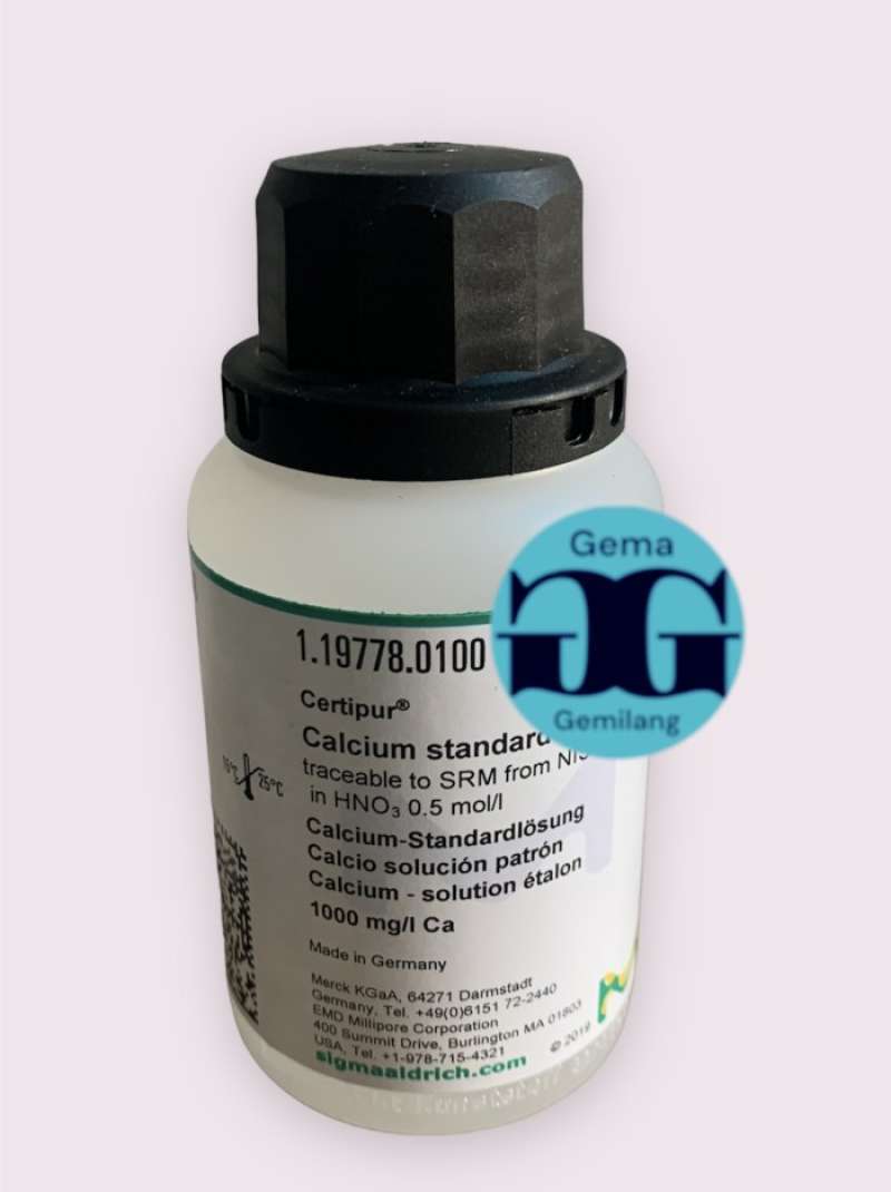 Promo Calcium Standar Solution Merck 119778 / Larutan Standar Kalsium ...
