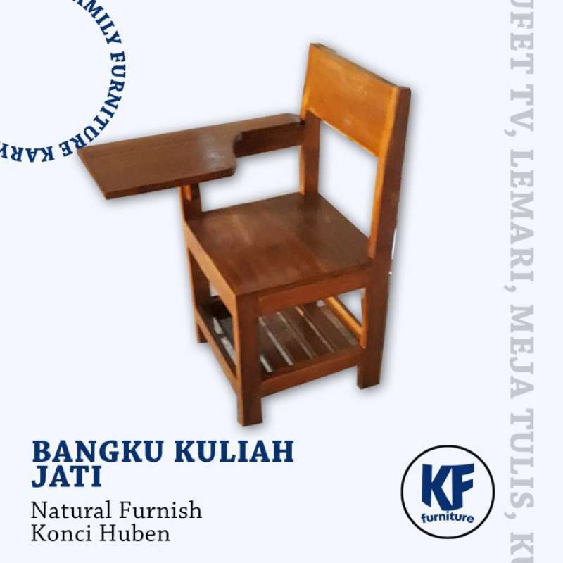 Promo Bangku Kuliah Kayu Diskon 23% Di Seller Tunggal Jaya - Petojo ...