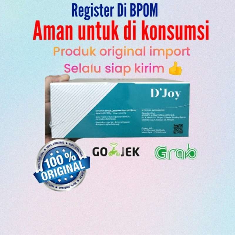 Promo Mplan Djoy fiber original Fibertrim isi 30 Sachet Diskon 33% di ...
