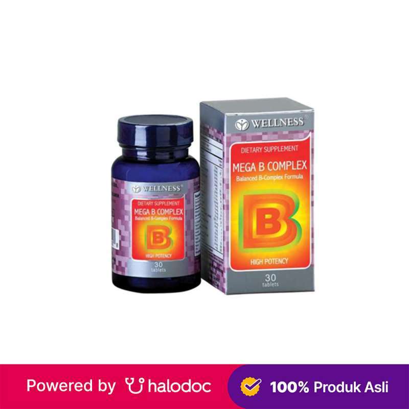Jual Wellness Mega B Complex 30 Tablet di Seller Apotek Pahala Geluran Sidoarjo - Geluran, Kab ...