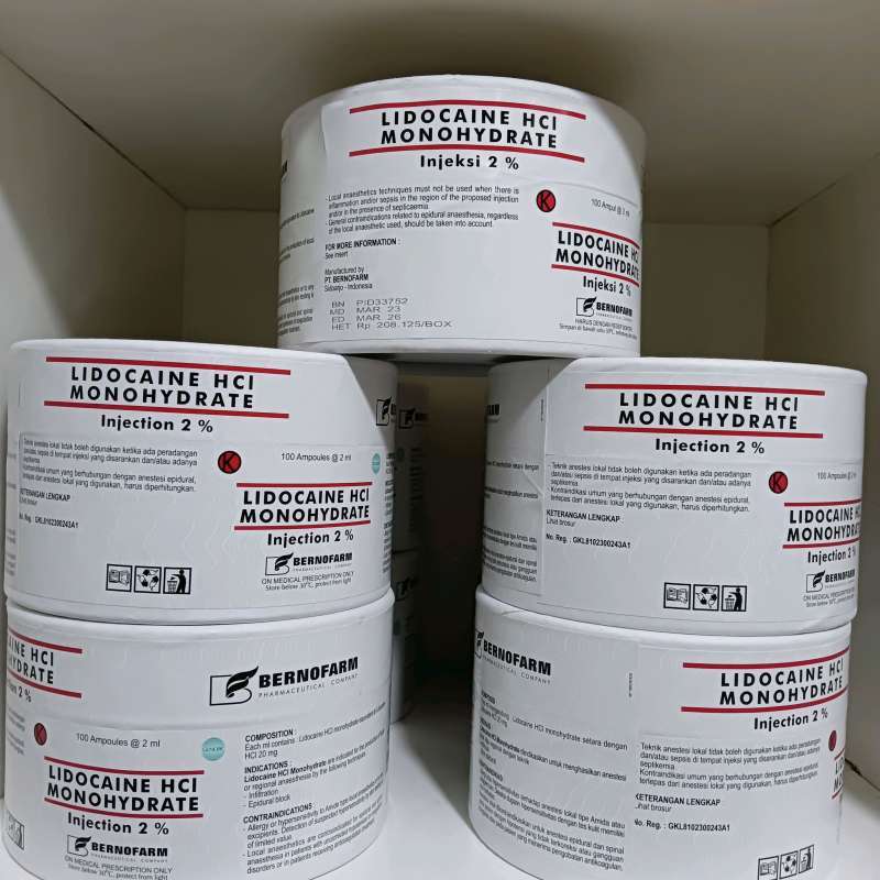 Lidocaine Injeksi Per Ampul Lengkap Harga Terbaru April 2024 Blibli
