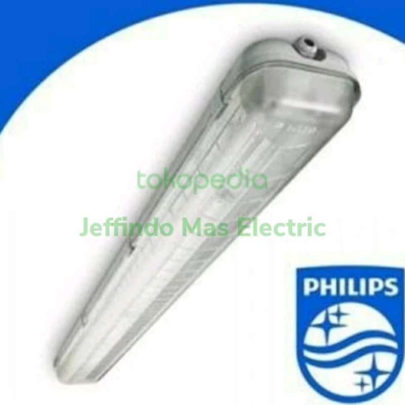Jual Philips Tcw069 2x36 Tl-d Ebc-i 220v Rumah Lampu Waterproof Ip65 Di ...
