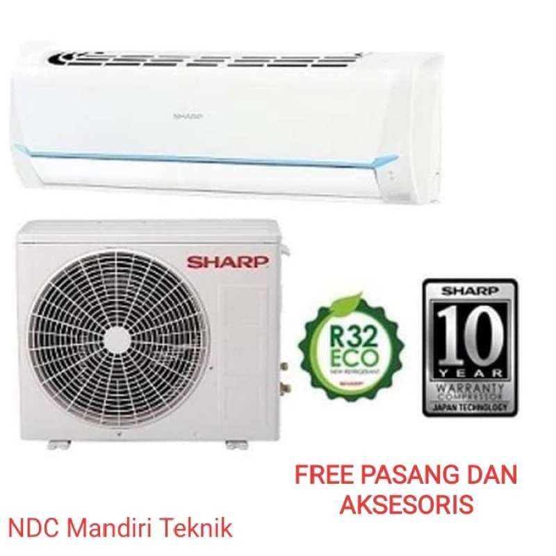 Promo AC Sharp 1/2pk ah a5say Thailand Baru Garansi Resmi plus pasang ...
