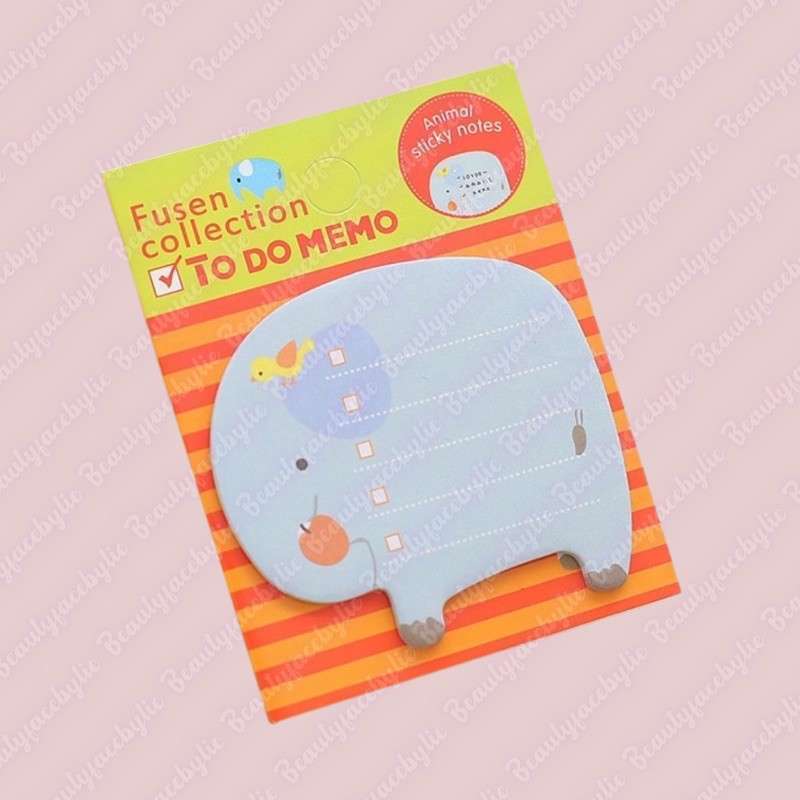 Jual Sticky Note Animal Kertas Memo Hewan Di Seller Shakaliestore - 2 ...