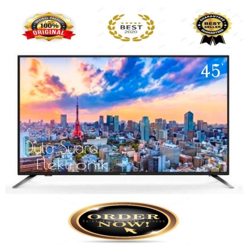 Promo Led Tv Sharp 45 Inch 2t-c45ae1x Digital Smart Tv Garansi Resmi 5 ...