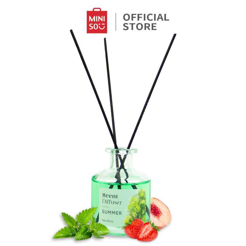 Jual Miniso 80mL Reed Diffuser Vanilla Pengharum Ruangan FOUR SEASON ...