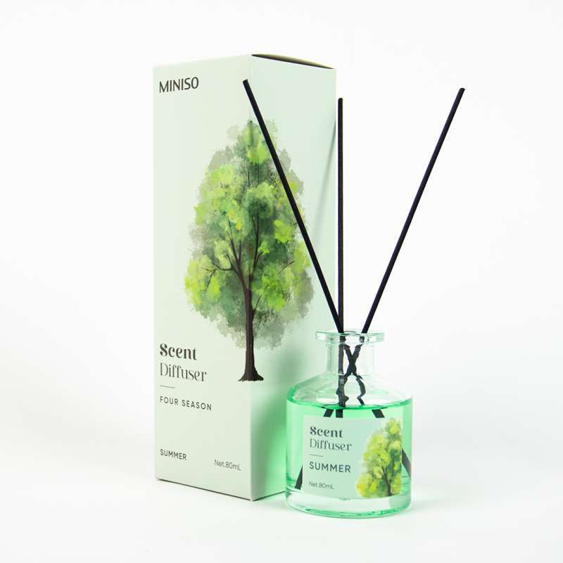 Jual Miniso 80mL Reed Diffuser Vanilla Pengharum Ruangan FOUR SEASON ...