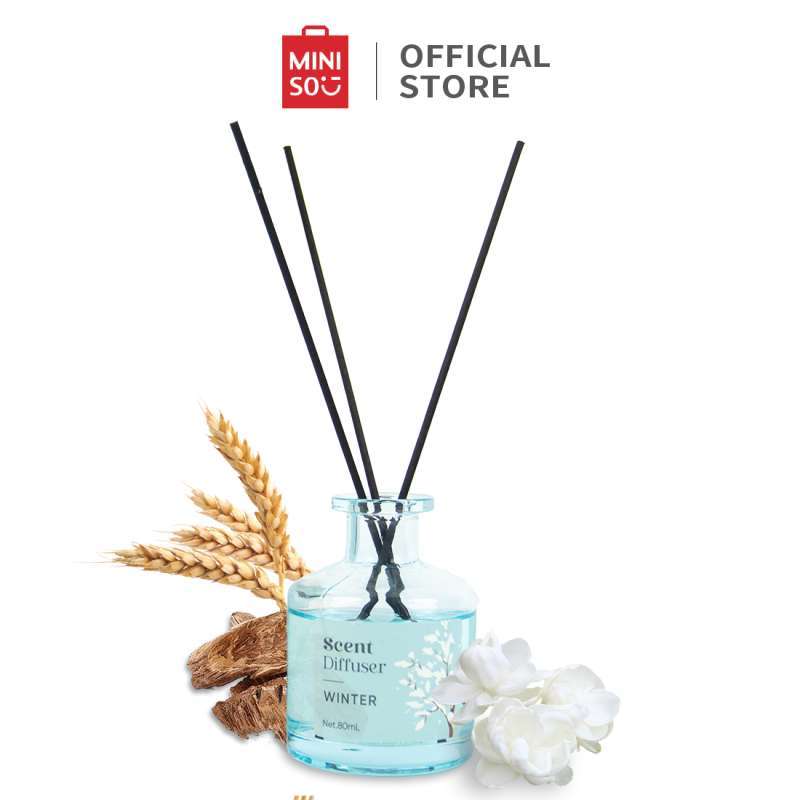 Jual Miniso 80mL Reed Diffuser Vanilla Pengharum Ruangan FOUR SEASON ...