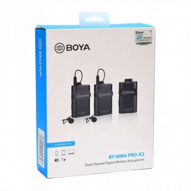 Promo Boya By Wm4 Pro K2 Universal Wireless Microphone Camera & Smartphone Diskon 33% Di Seller ...