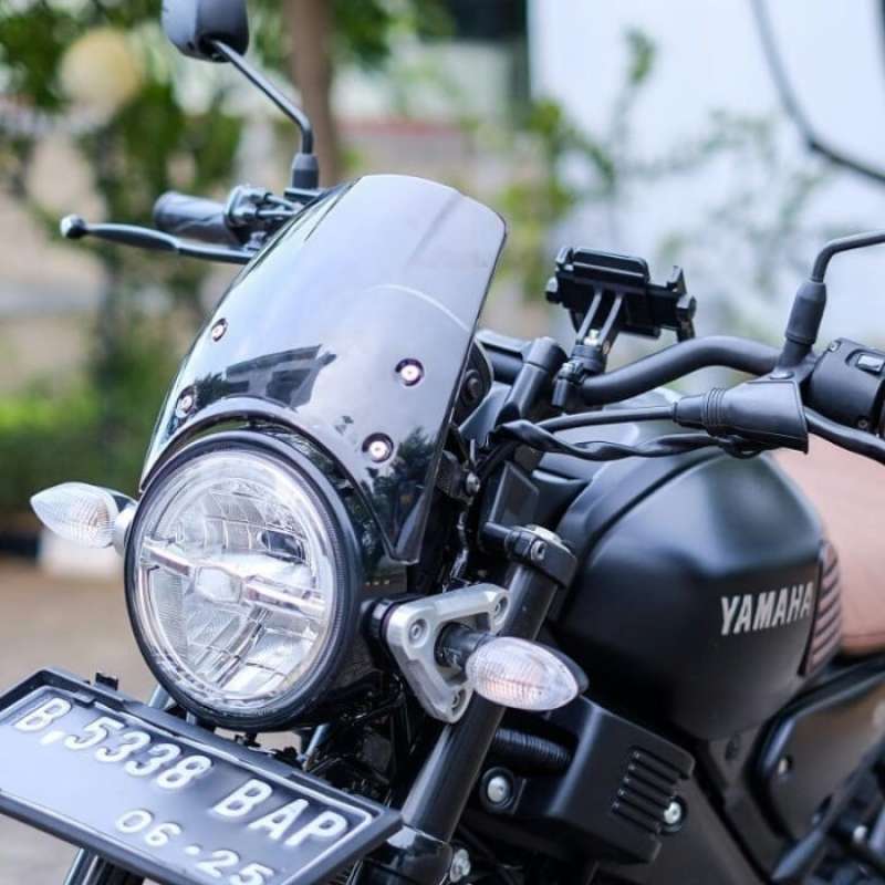 Promo Windshield Xsr155 Visor Xsr 155 Smoke With Bracket Pnp Kaca ...