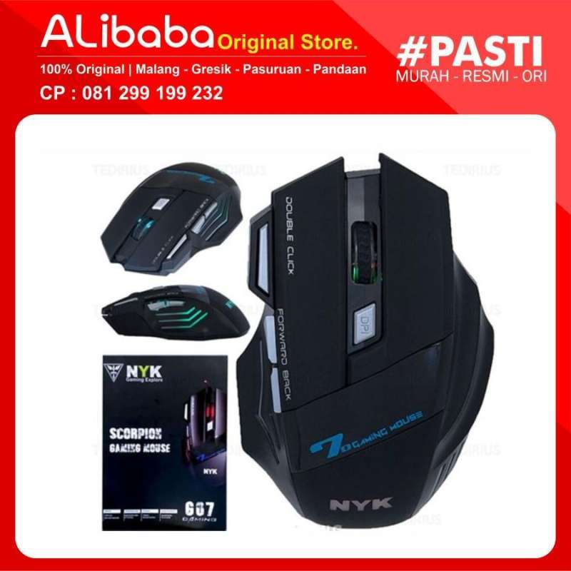 Jual MOUSE GAMING NYK DOUBLE CLICK G-07 di Seller Alibaba Original ...