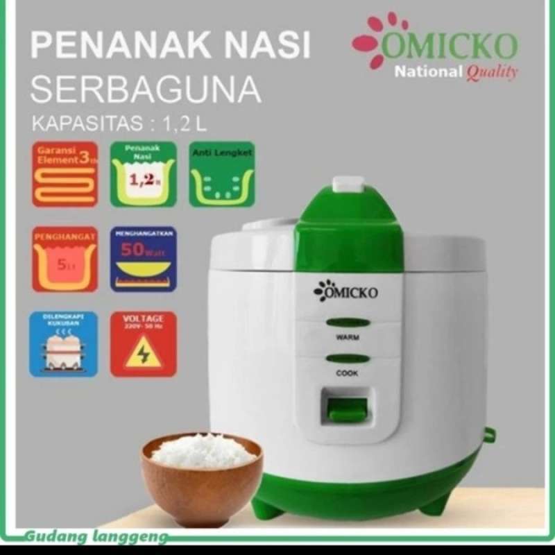 Promo Magicom Nat 1 L/ Megicom mini bukan 1L/rice cooker Diskon 23% di ...