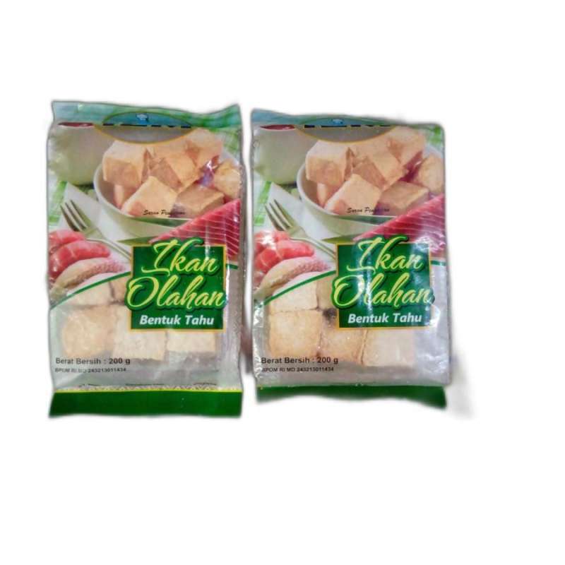 Jual Ilm Olahan Ikan Bentuk Tahu 200Gr di Seller RSB Frozen Food Cimahi ...