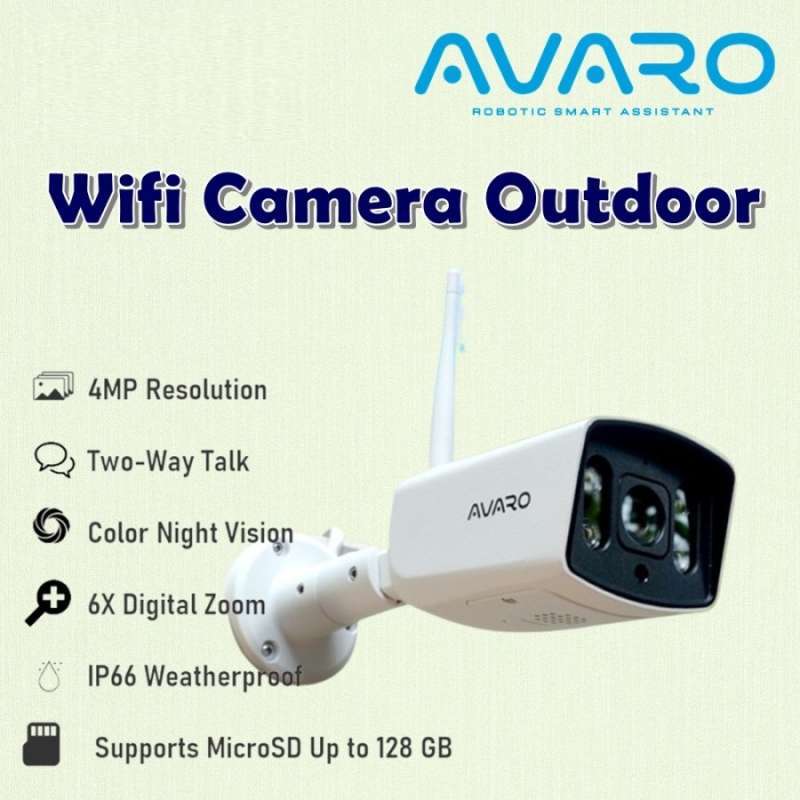 Jual CCTV Wifi Outdoor AVARO 4MP di Seller CNC ONLINE - Tambaksari, Kota Surabaya | Blibli