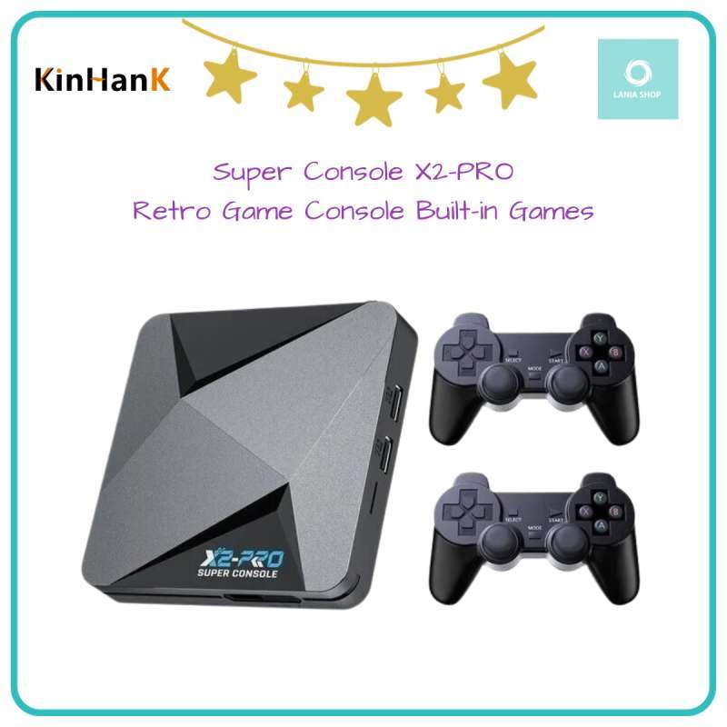 Jual Super Console X2-pro - Retro Game Console Built-in Games Di Seller ...