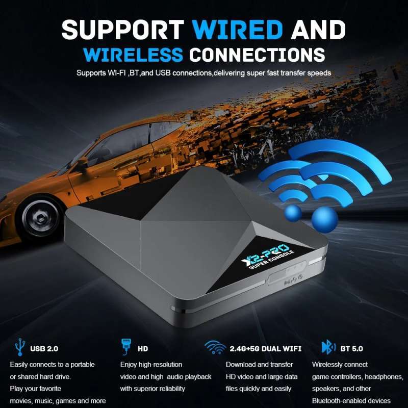 Jual Super Console X2-pro - Retro Game Console Built-in Games Di Seller ...