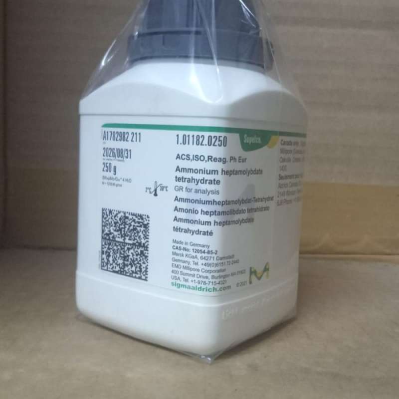 Promo Ammonium Molybdate / Ammonium Heptamolybdate Tetrahydrate Merck ...
