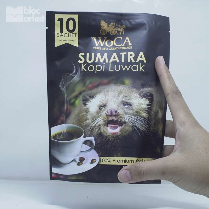 Jual Woca Kopi Luwak Sumatra 10 Sachet | Kopi Bubuk Di Seller M Bloc ...