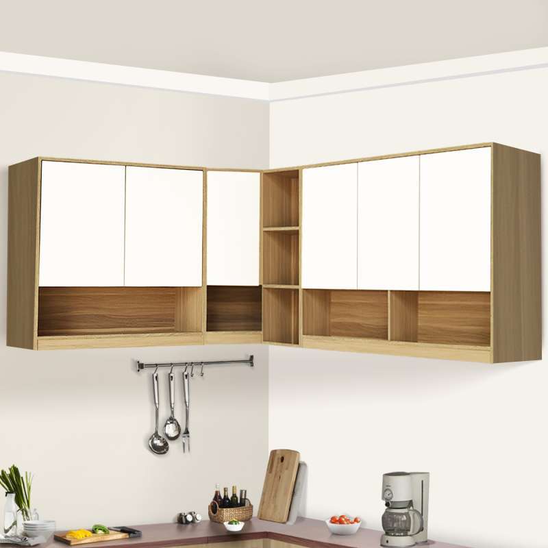Jual Kirana Kitchen Set Kayu Rak Dapur Putih Kabinet Dapur Modern ...
