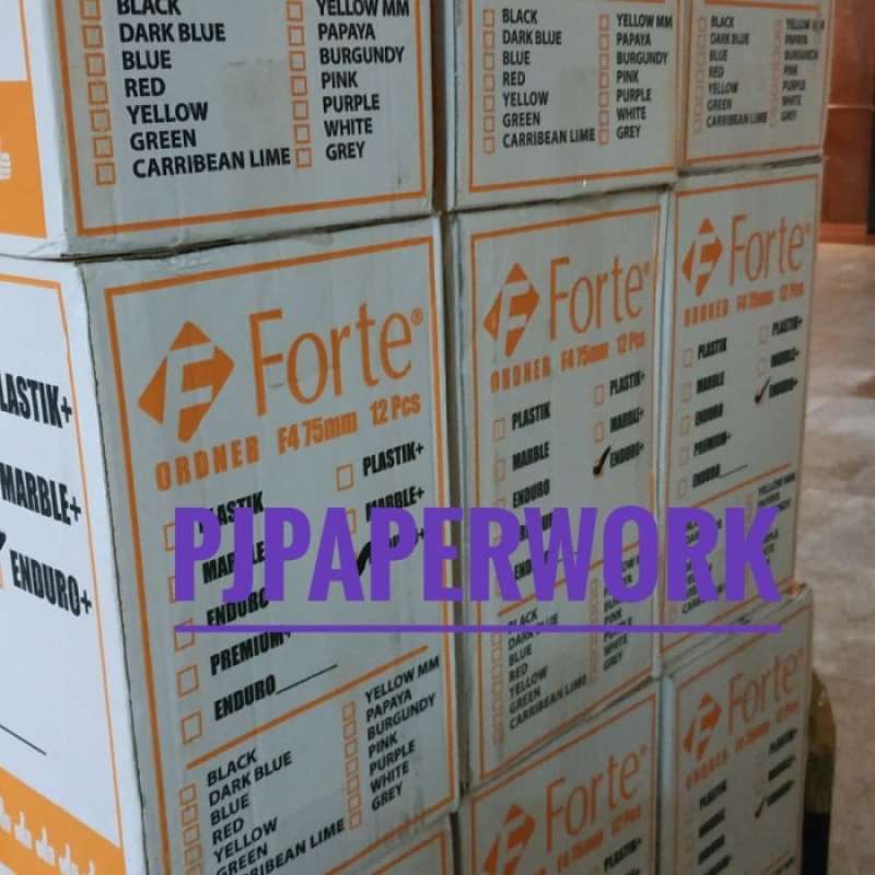 Jual Ordner folio F4 Enduro plus FORTE. LAF 70mm murah /odner(isi 12pcs ...