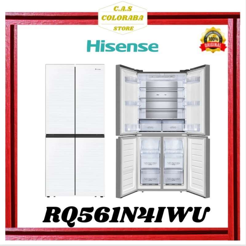 Promo KULKAS HISENSE RQ561N4IWU KULKAS SIDE BY SIDE RQ561N4 RQ561 ...