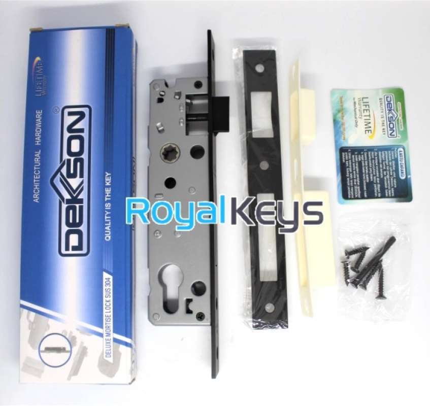 Promo Mortise Lock Dekson Dekkson MTS IL DL 84030 Hitam Kunci Swing ...