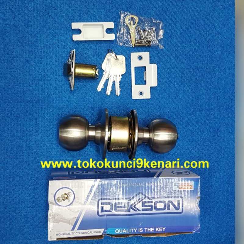 Promo Kunci Bulat Dekson KCBL 8587 ET SSS | Kunci pintu Kamar Mandi ...