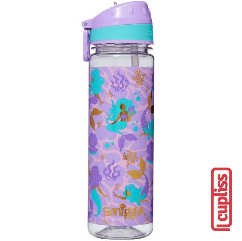 Jual Smiggle Drink Bottle 446886 Drift Plastic Drink Up Bottle Lilac ...