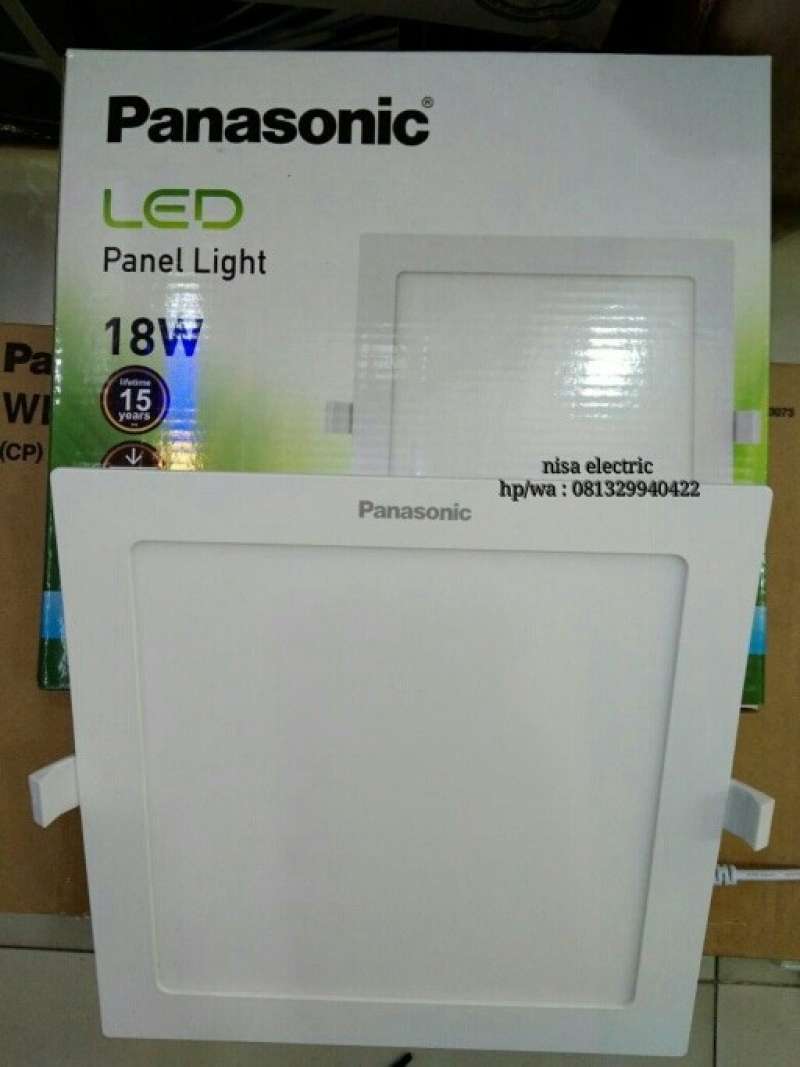 Promo LAMPU LED PANEL LIGHT KOTAK 18W TIPE NNP74667 COOL DAYLIGHT ...