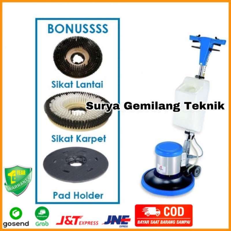 Promo Mesin Polisher Lantai Mesin Cuci Karpet Laundry Mesin Poles ...