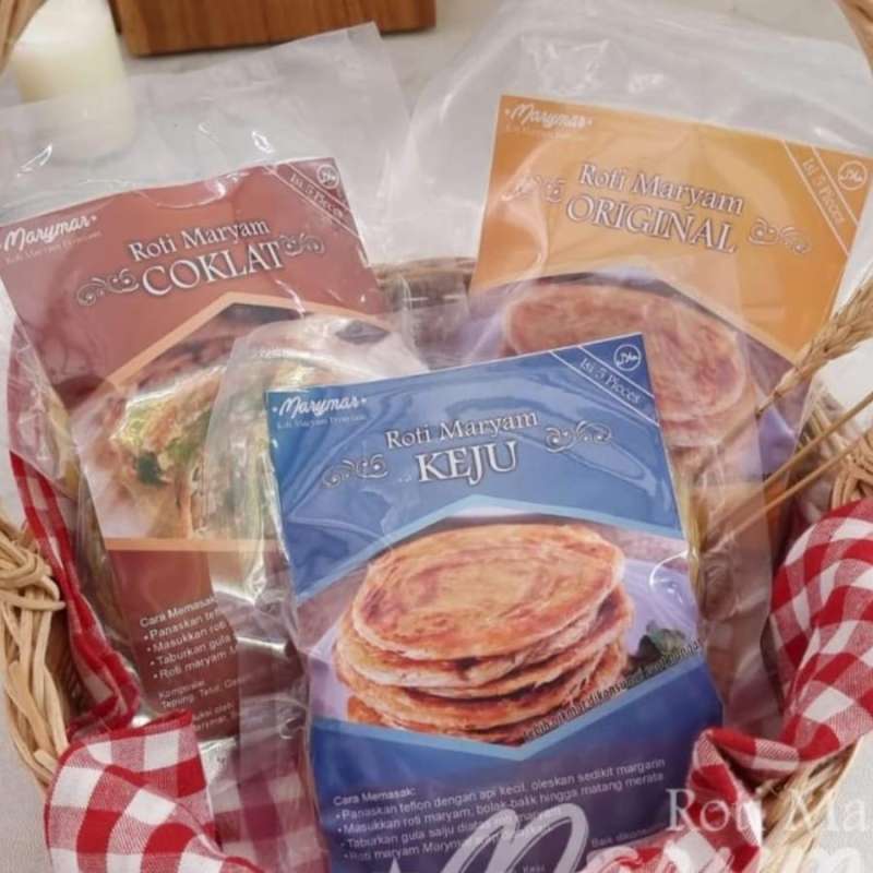 Jual Roti maryam frozen canai jaminan enak khusus ya di Seller JJSHOP ...