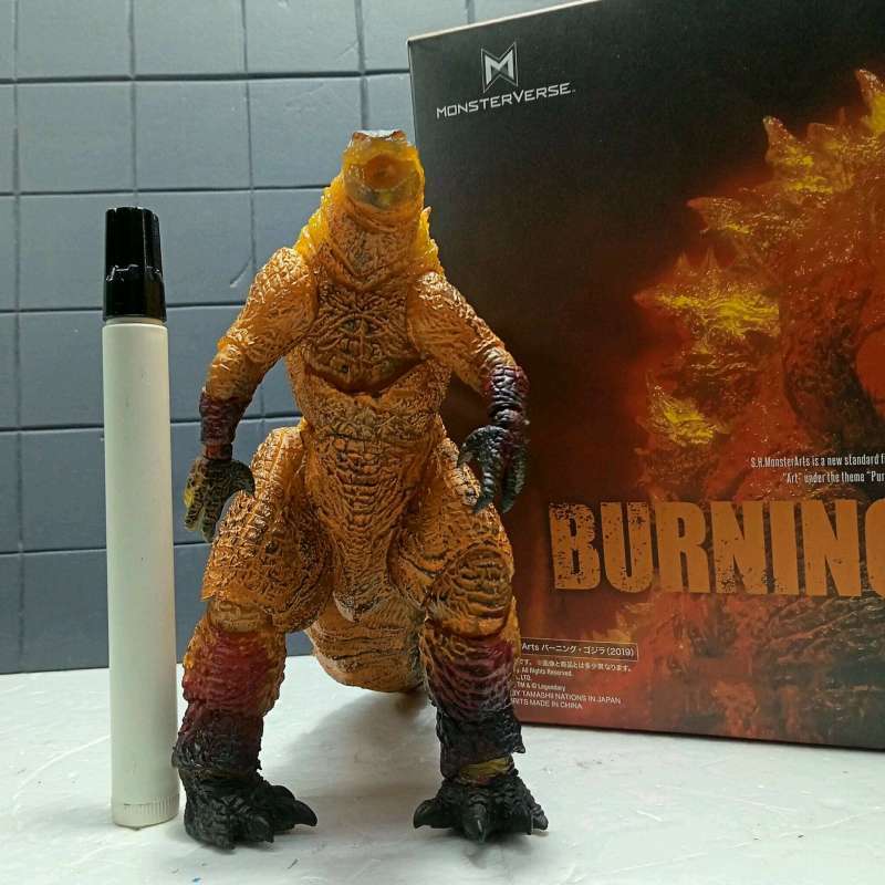 Jual Mainan Action Figure Burning Godzilla King Of The Monsters By Neca Ultimate Tinggi Sekitar ...