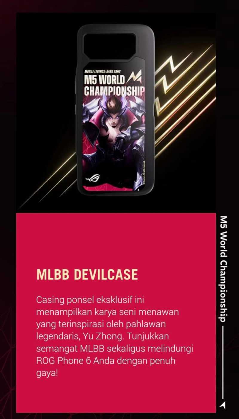 Jual Asus rog phone 6 mlbb gift box - devilcase cooler 6 pendingin aerocase Di Seller Cashop.id ...