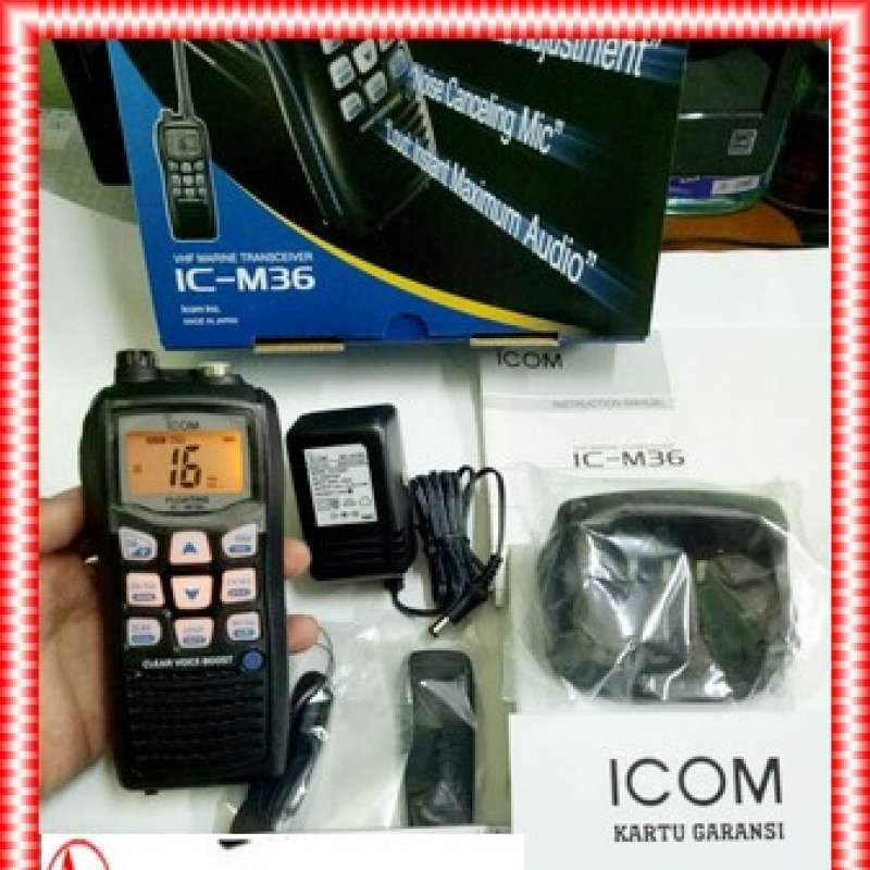 Promo Ht Marine Icom M36 Original Garansi Resmi Murah Diskon 23% Di ...