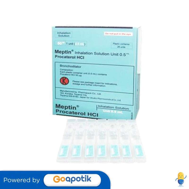 Jual MEPTIN INHALATION SOLUTION 0.5 ML VIAL BOX di Seller Apotek Jaya ...