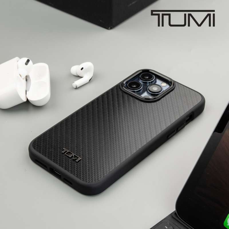 Jual Case IPhone 15 / Plus / Pro / Pro Max TUMI Alu Carbon Pattern di Seller PlayWorks Official ...