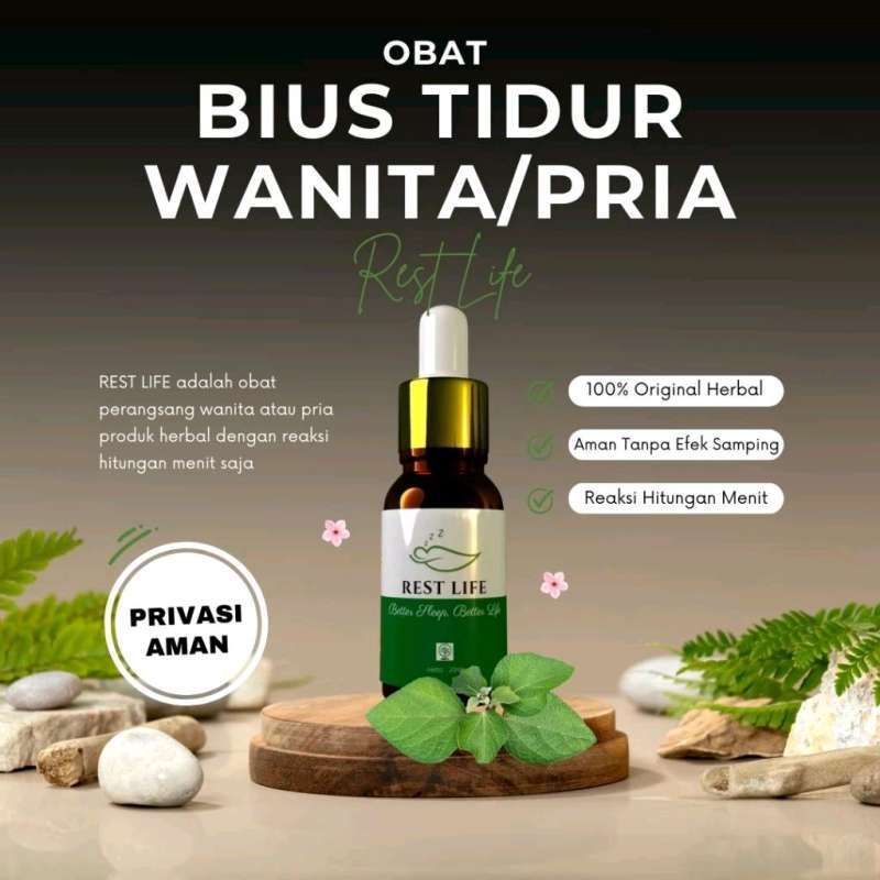 Jual Restlife Tetes_obat Tidur Insomnia_bius_wanita_pria Di Seller ...