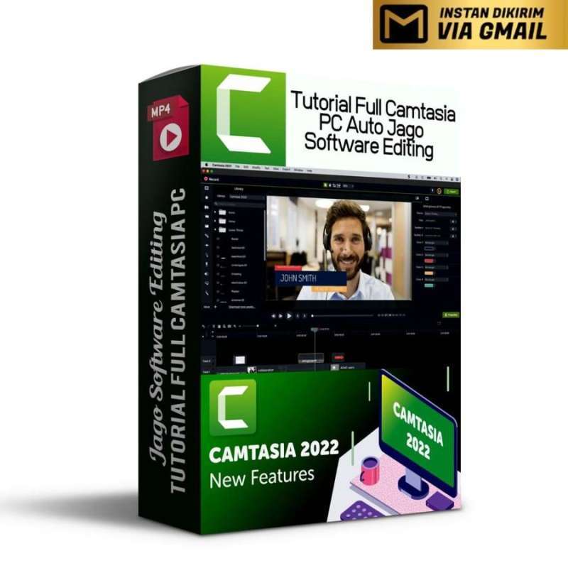 Promo Tutorial Full Camtasia Pc Auto Jago Software Editing Diskon 50% Di Seller Pasarduniaonline ...
