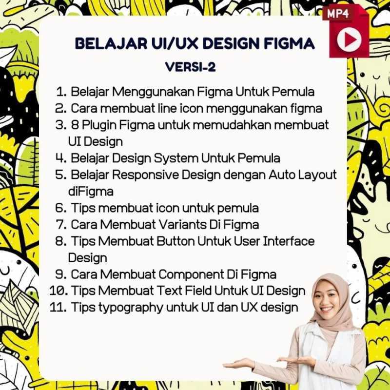 Promo Tutorial Design Menggunakan Figma - Belajar Ui/ux Design Figma ...