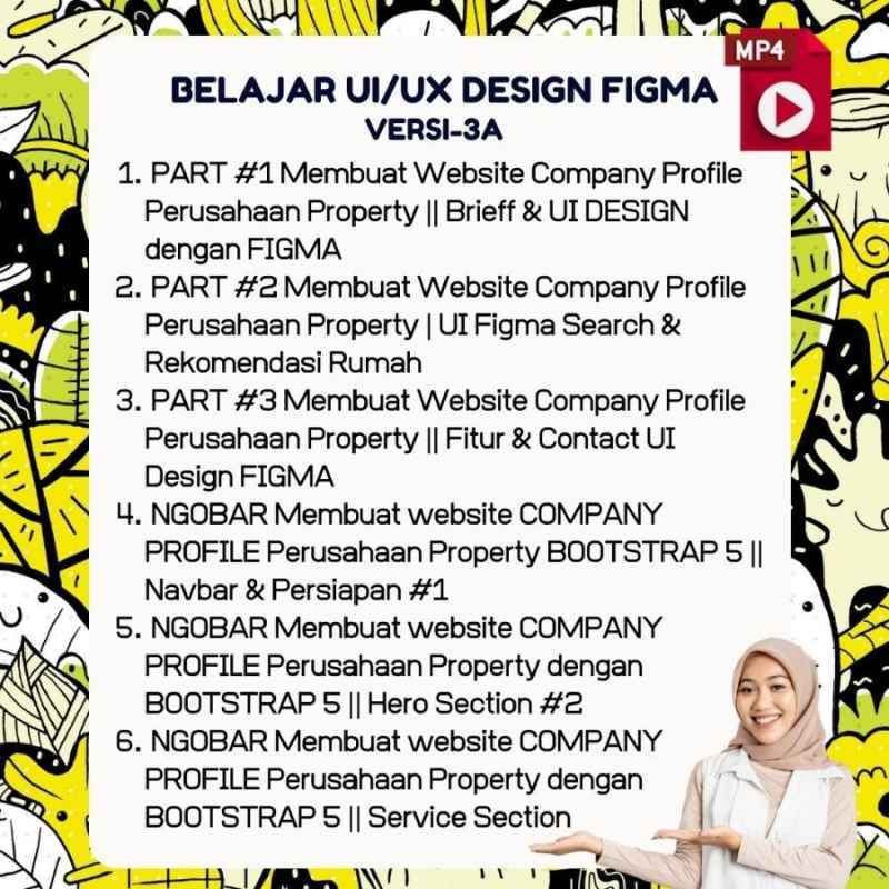 Promo Tutorial Design Menggunakan Figma - Belajar Ui/ux Design Figma Diskon 50% Di Seller ...