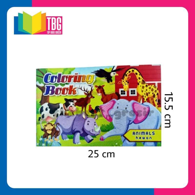 Jual 1 Pcs Buku Mewarnai Kecil Non Merk/ Buku Edukasi Anak/ Buku ...
